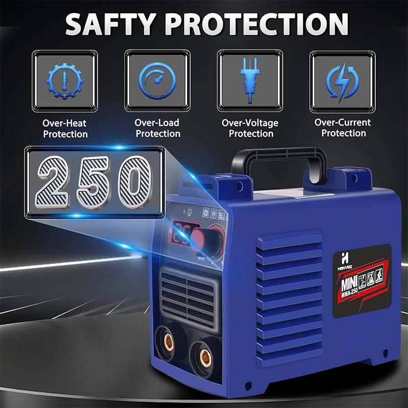 Inverter Welder ZX7-250 Commercial Machine Portable Handheld Mini ...