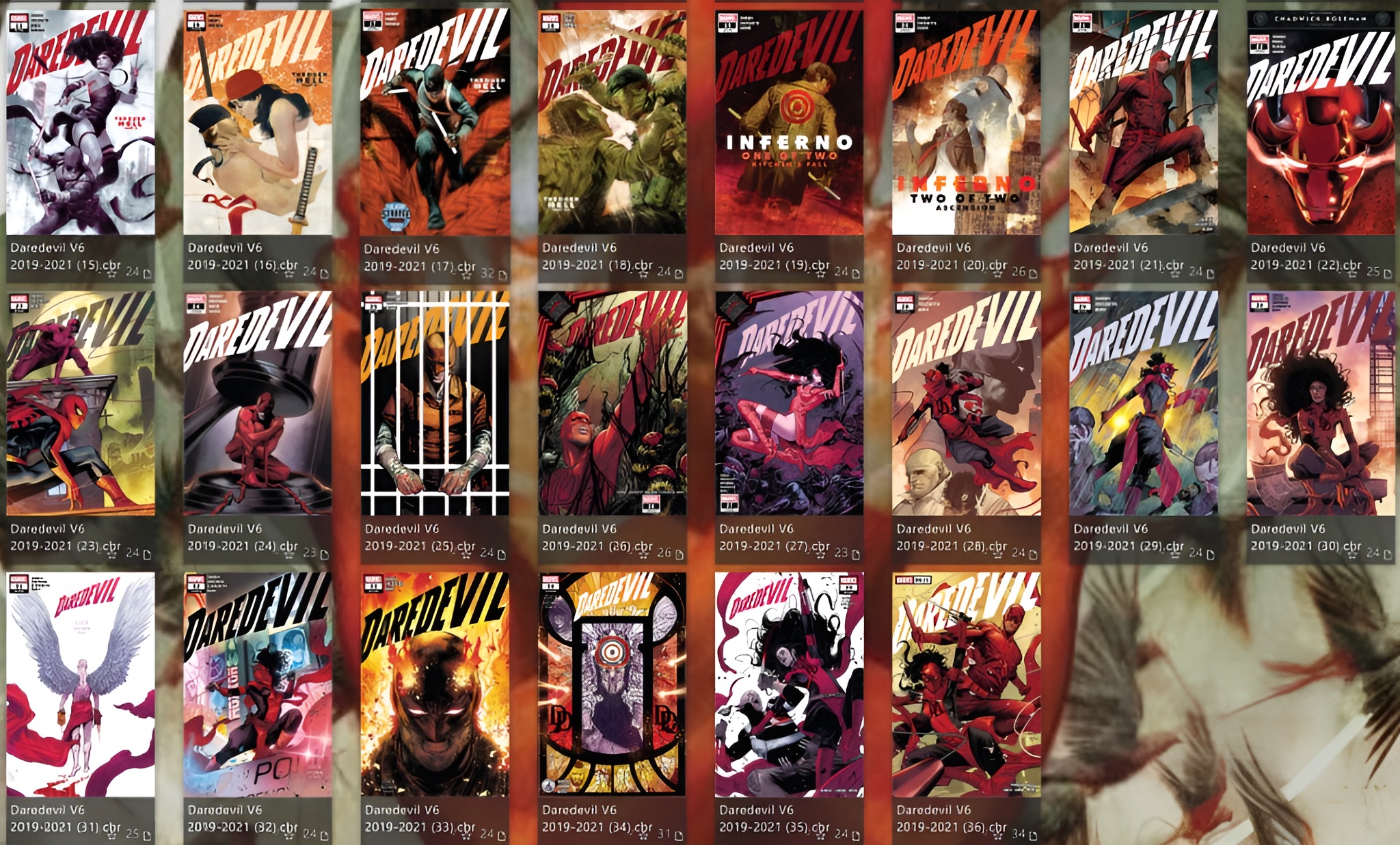 Daredevil V6 #1-36 + TPB + Annual + Director 's Cut Complete (Official ...