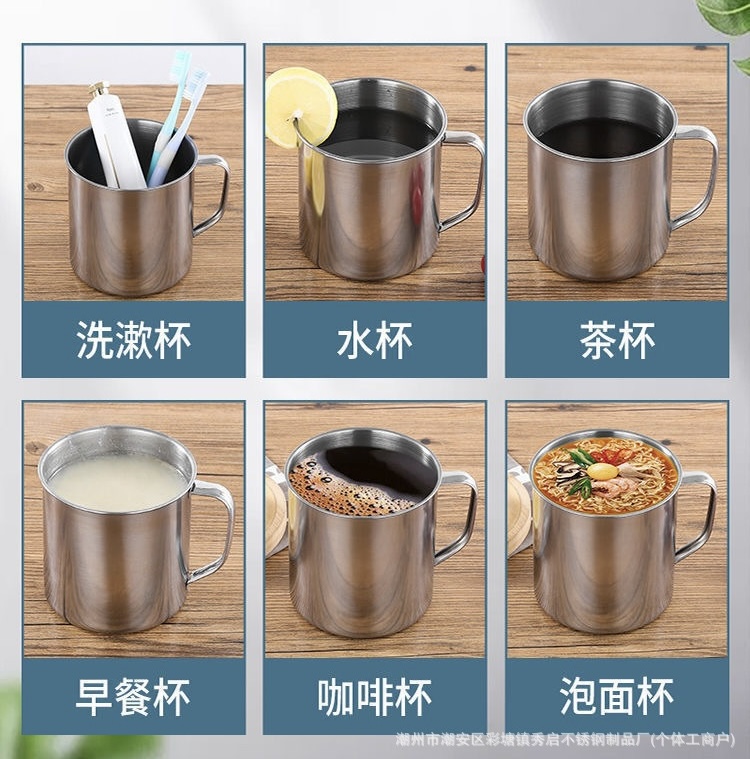 11cm Stainless Steel Cup Steel Mug / Cawan Steel Tahan Panas ...
