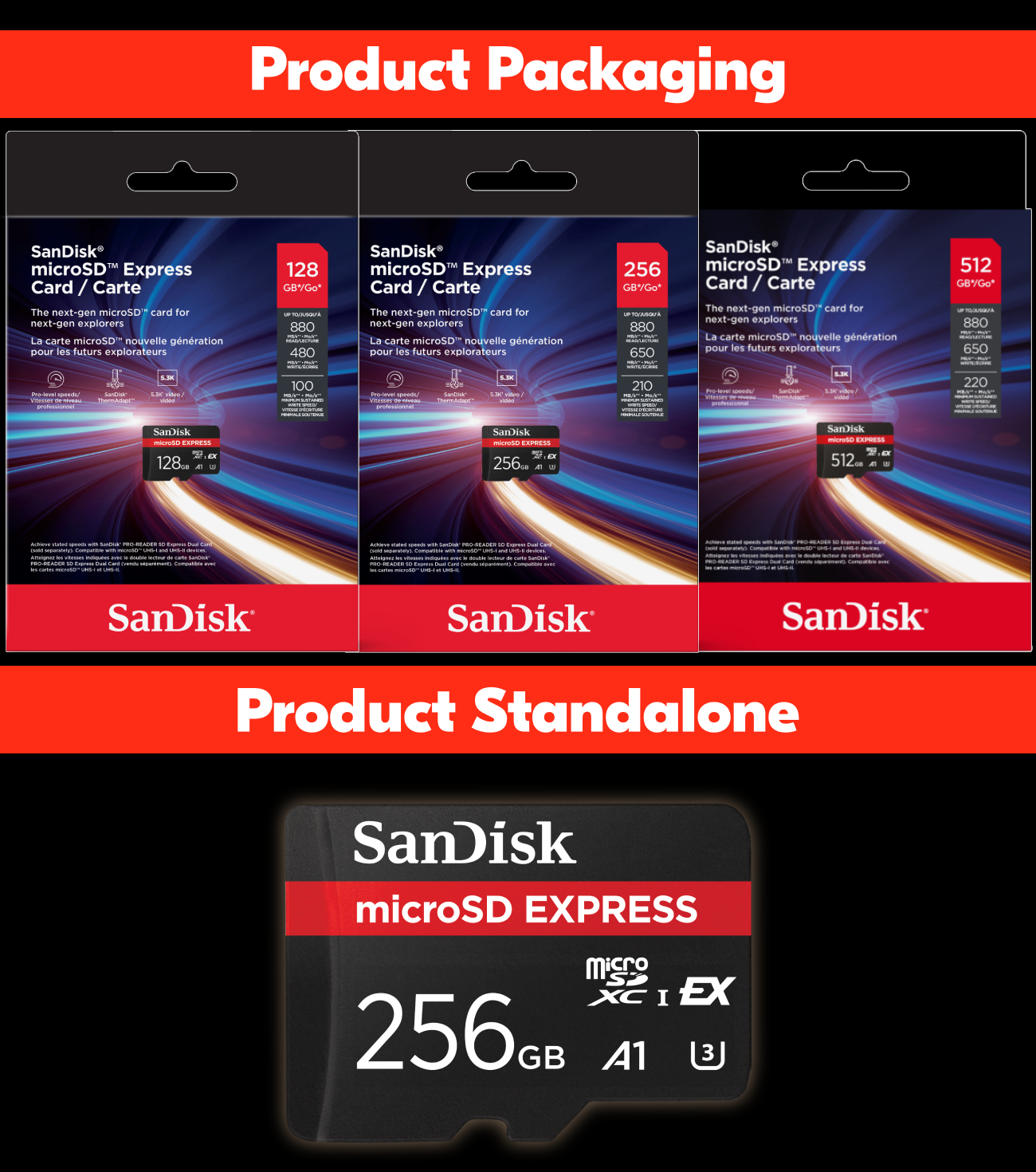 SanDisk® microSD™ Express Card (128GB/ 256GB) | Shopee Malaysia