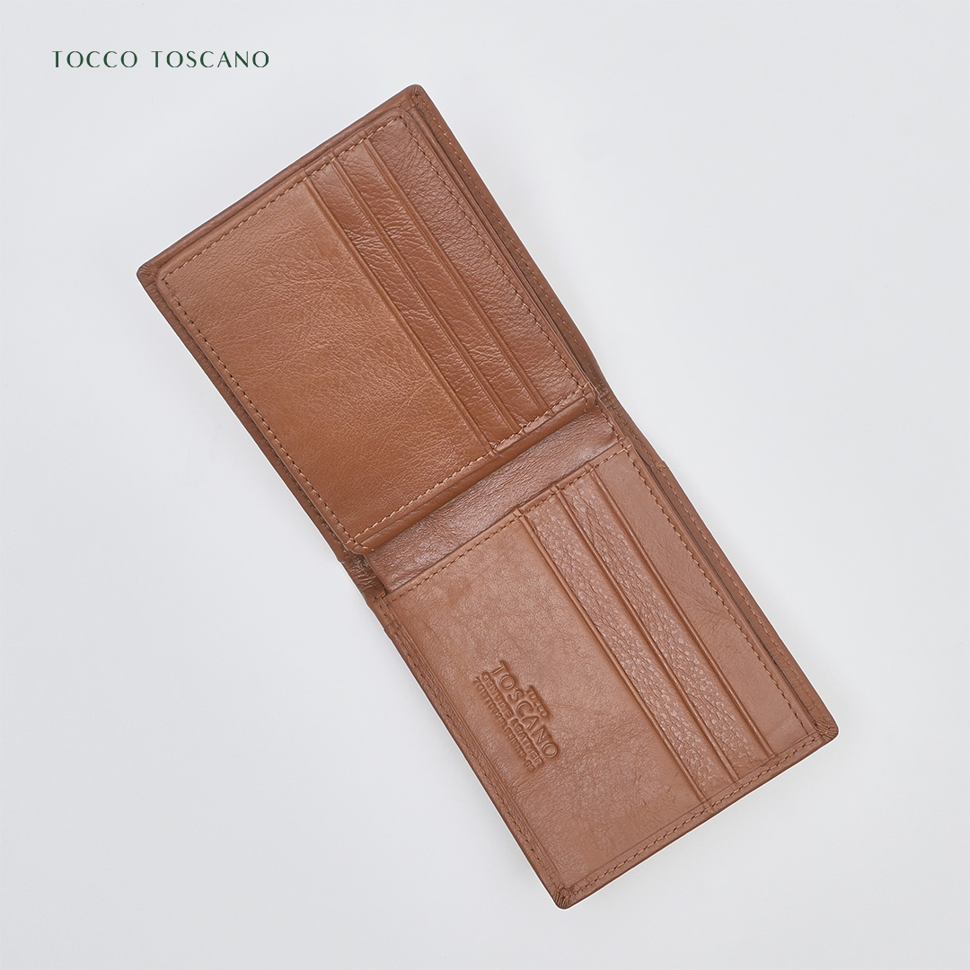 Tocco Toscano Men Leather Trifold Wallet - TGWT0623LN3MK3 | Shopee Malaysia