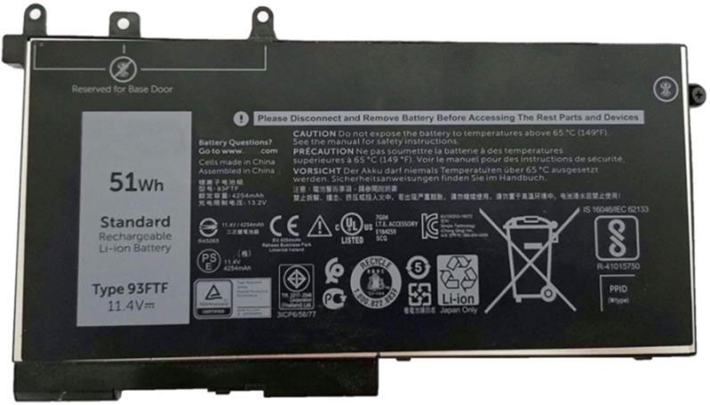 DELL 93FTF 3DDDG 15 3520 3530 51WH LAPTOP BATTERY | Shopee Malaysia