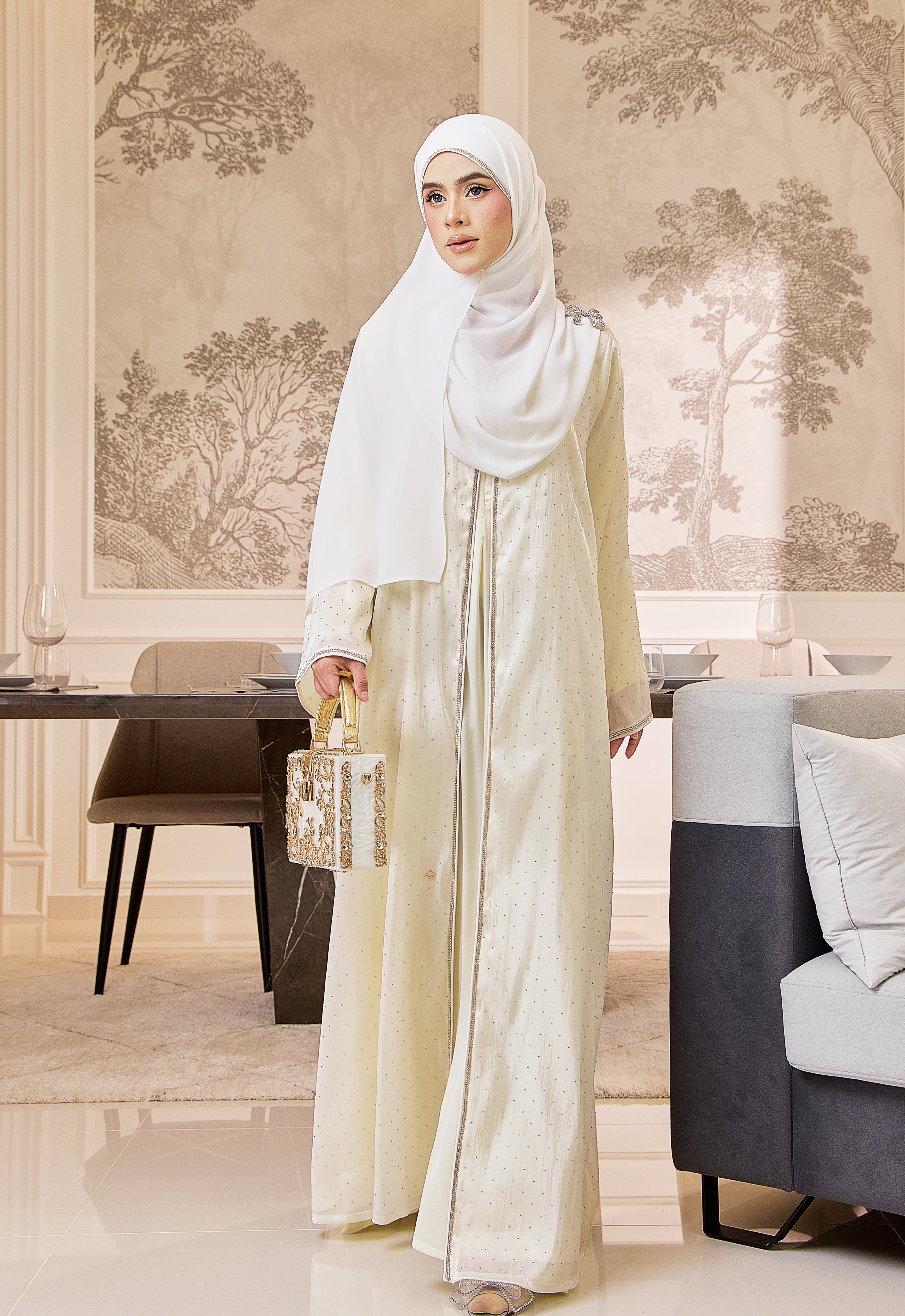 MINAZ ABAYA | NOUR WOMEN ABAYA | Shopee Malaysia
