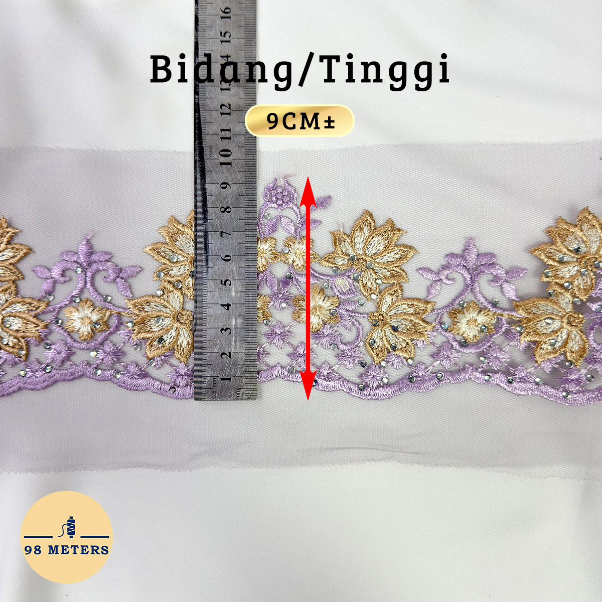 [🔥NEW SERIES🔥] Border Lace Corak Bunga Border Baju Renda Baju Renda ...