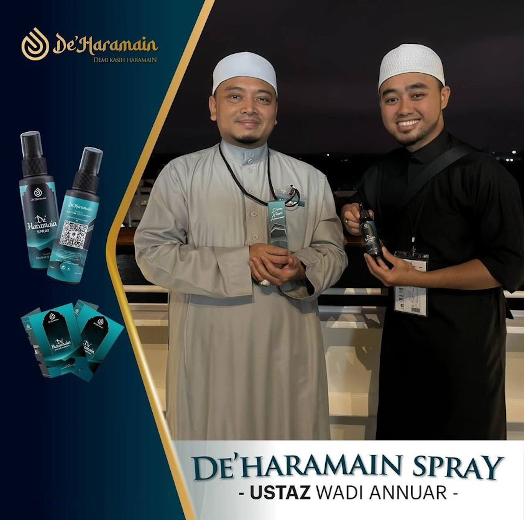 De’Haramain Deharamain De Haramain Spray Wangian Raudhah | Kasturi ...