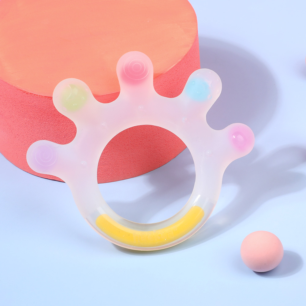 Haakaa Teether Bayi Silikon Dinky Digits Bentuk Tapak Tangan | Silicone Dinky Digits Palm ...