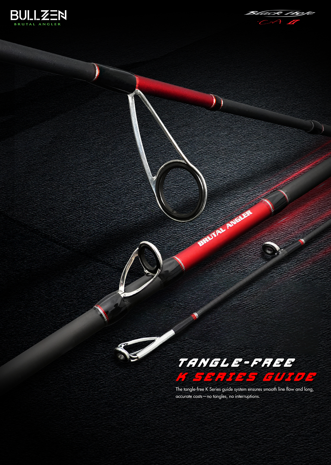 Bullzen Black Hole CA II Fishing Rod | Shopee Malaysia