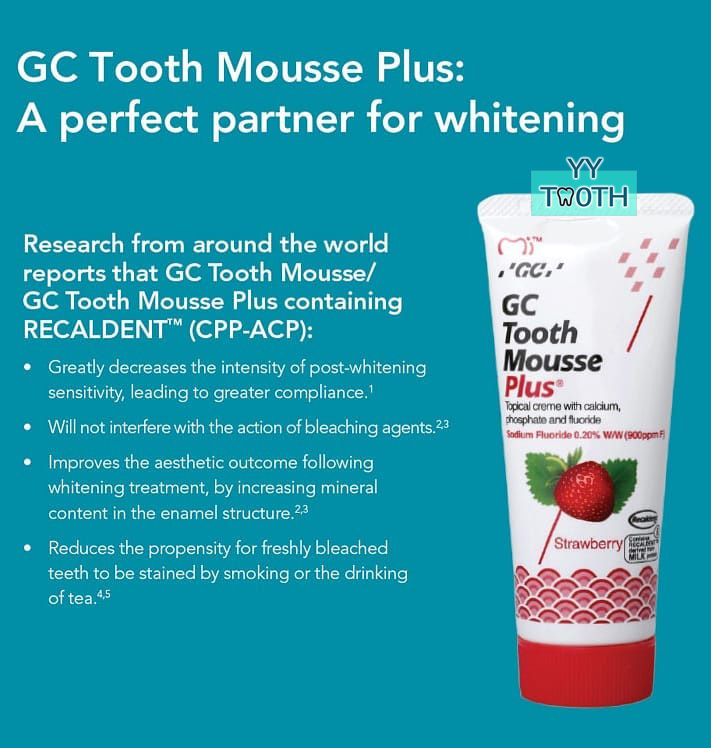 D5C Krim toothmousse plus flouride GC Toothmousse PLUS Fluoride tooth ...