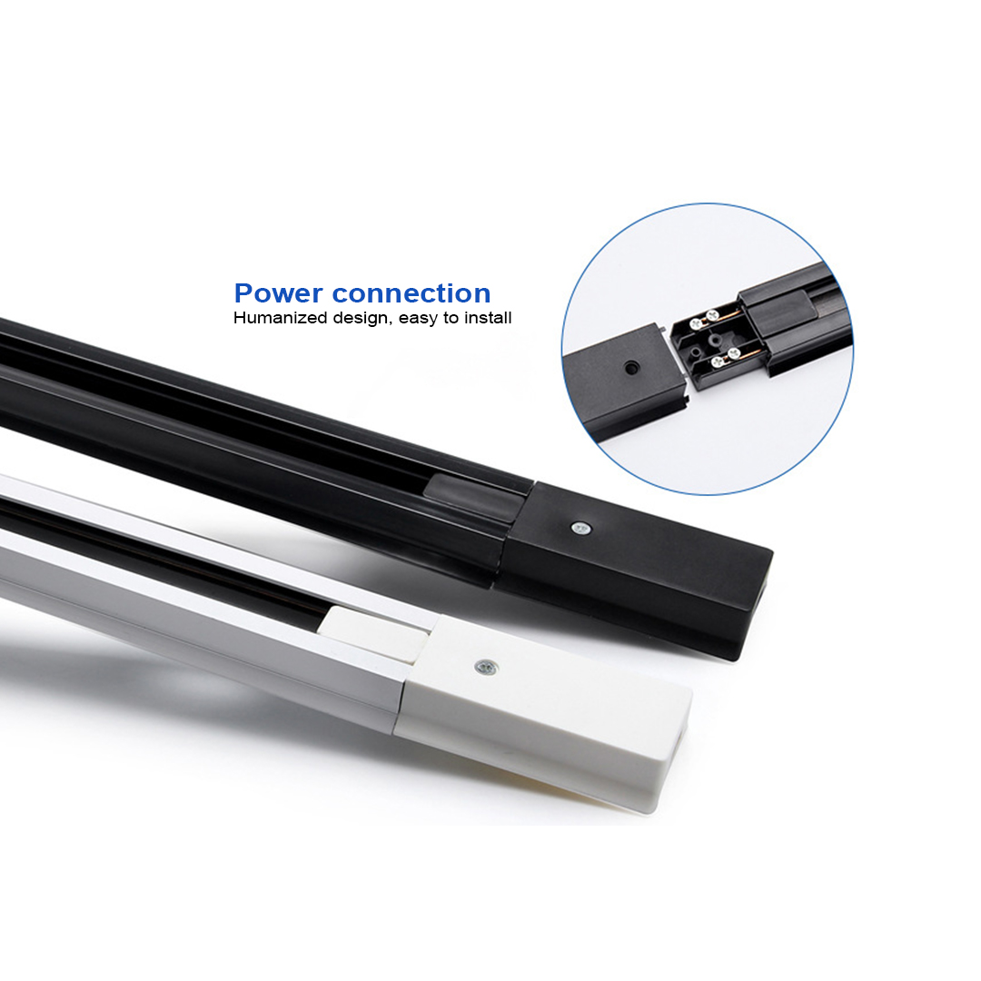 1 Meter / 2 Meter Track Rail Lampu LED Track Tracklight Track Rail ...