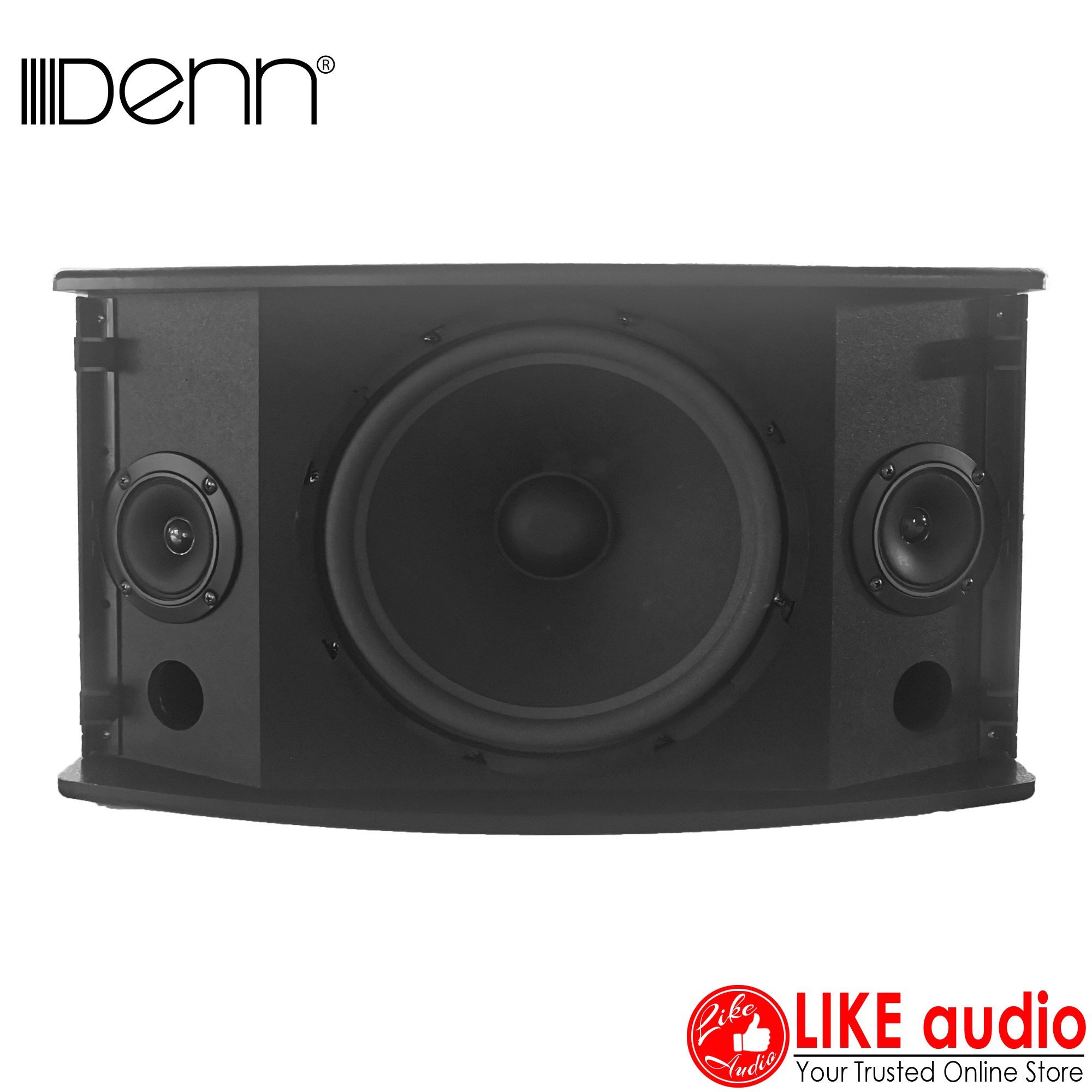 Denn DKS-100 10” 2-Way Karaoke Speaker (1 Pair) | Shopee Malaysia