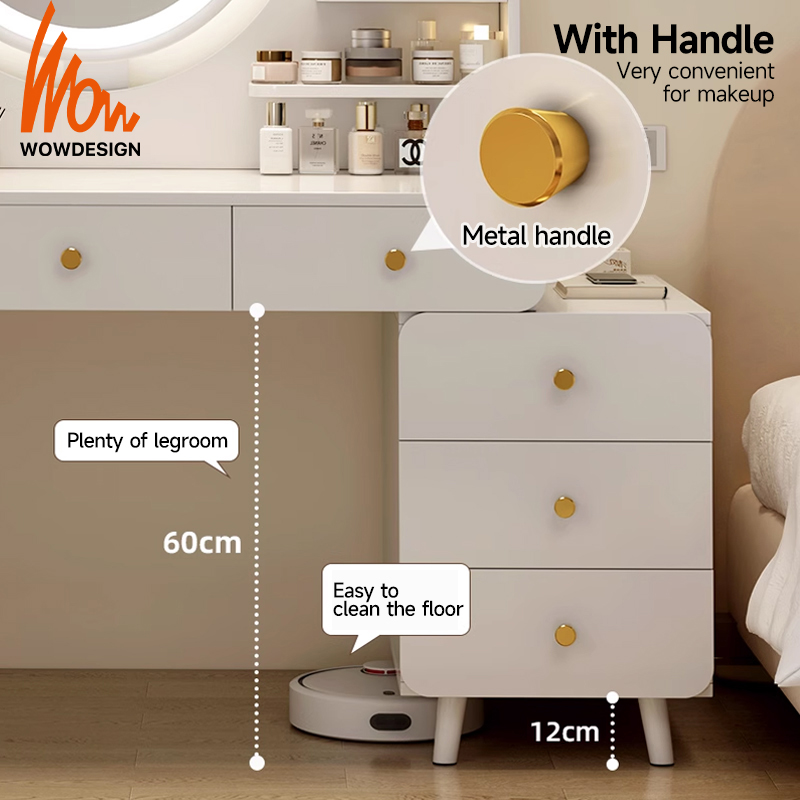 Makeup Table Adjustable Dressing Table Meja Solek Vanity Table With ...