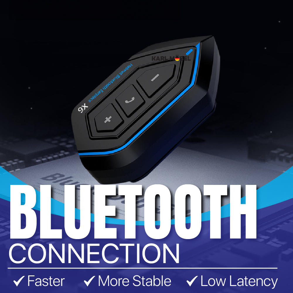 X6 Helmet Headset Motorbike BT Helmet Headphone Motorcycle Bluetooth ...