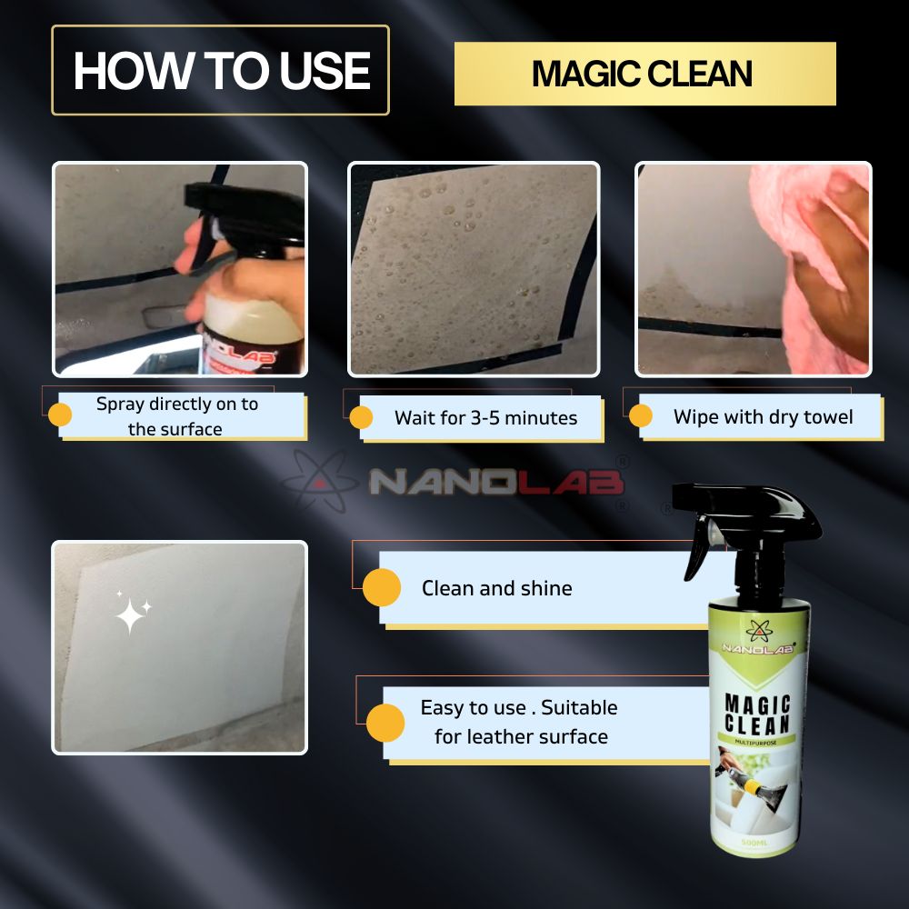 White Car Cleaner | Magic Cleaner |Cushion Cleaner |Exterior and ...