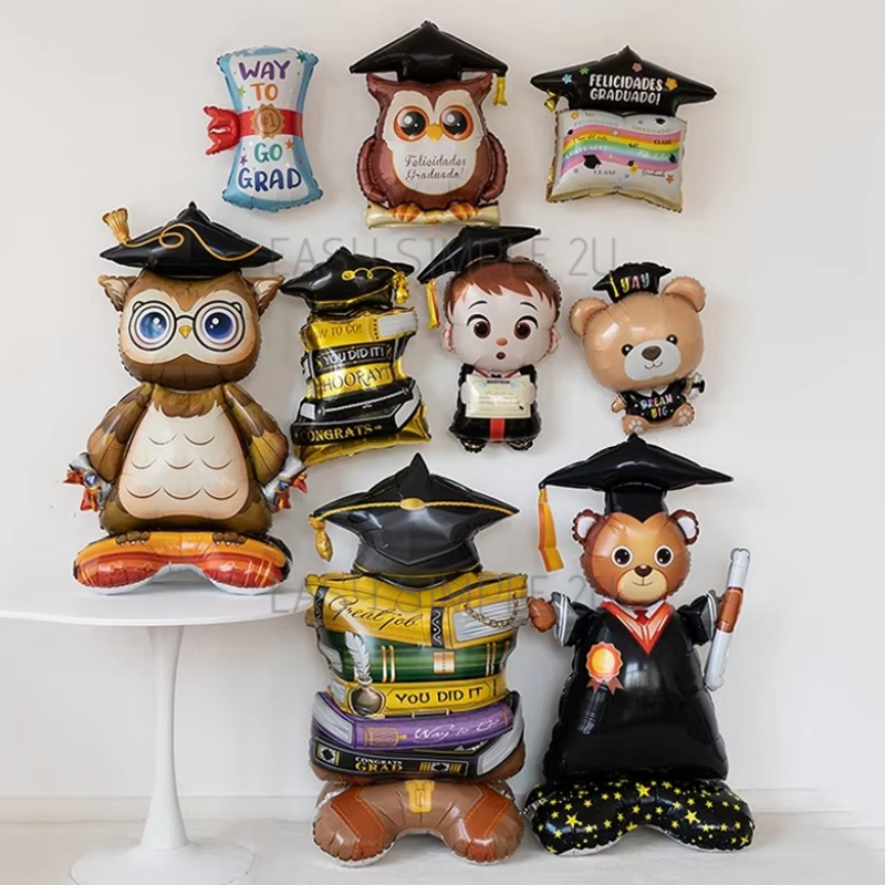 (1Keping) Belon Besar Tahniah Graduasi Parti Sambutan Trofi Student ...