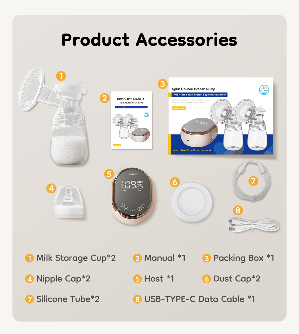 [Ready Stock] Double Electric Breast Pump Feeding Mom Hospital Grade 3D ...