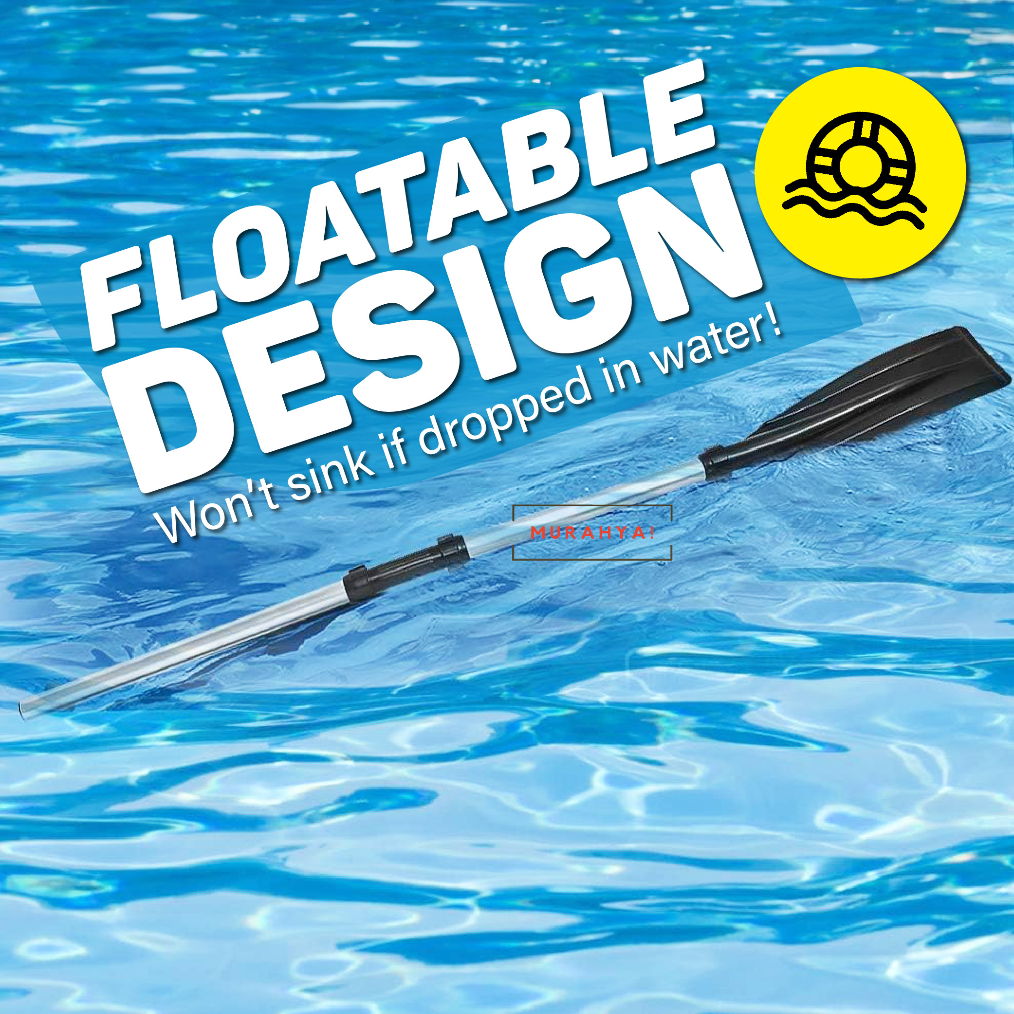 Boat kayak paddle Dayung sampan kayak bot ABS aluminum canoe rafting ...