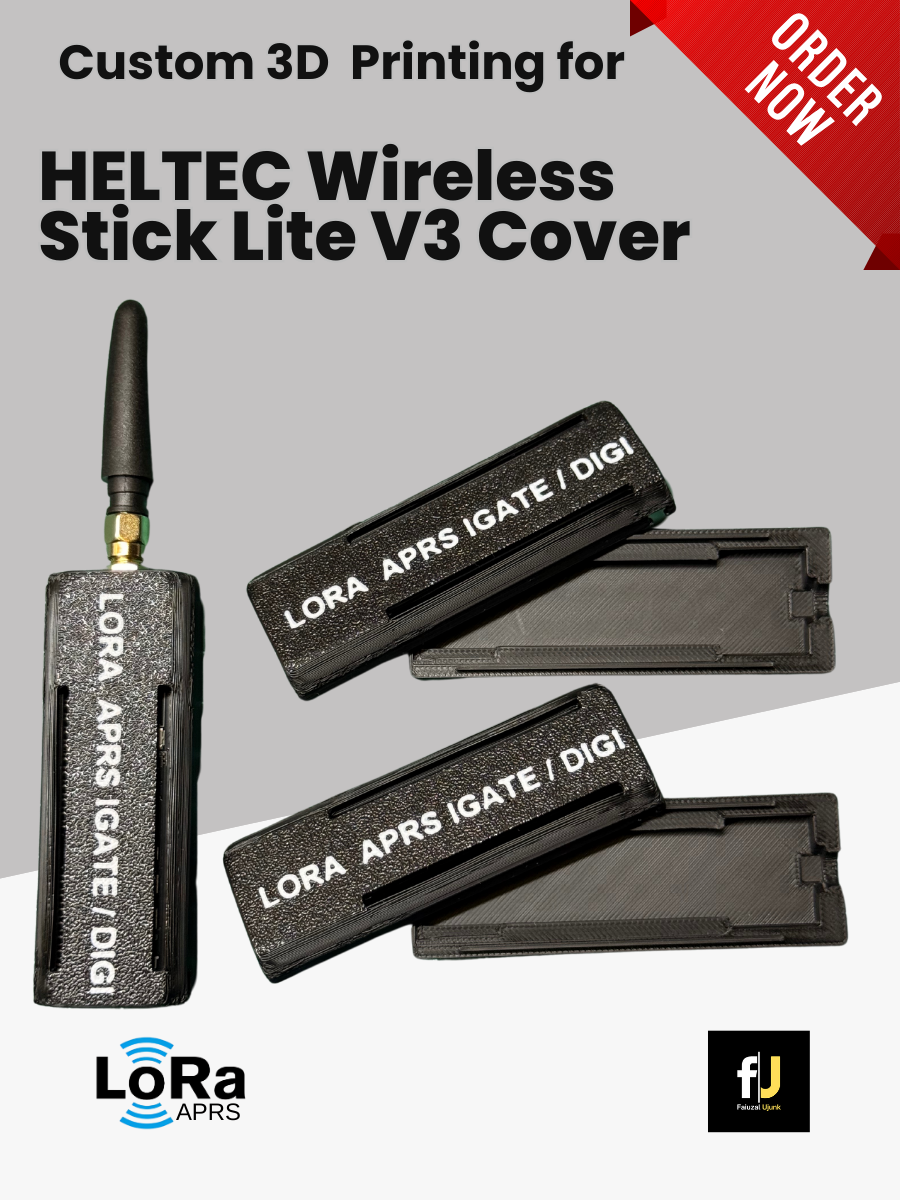 Lora APRS Meshtastic : Heltec Wireless Stick Lite V3 + Casing – Pilih PETG / PLA, Custom ...