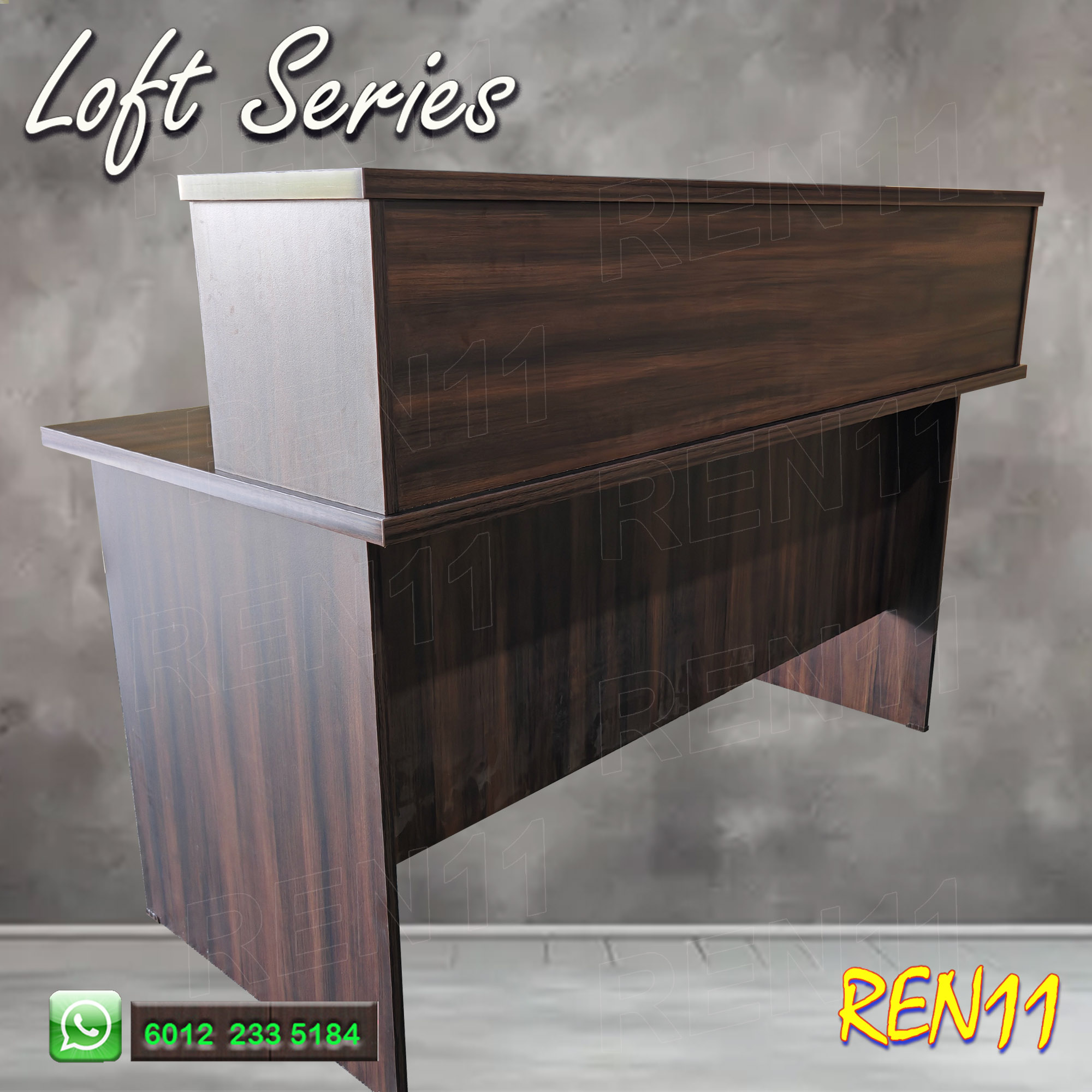 Cashier Reception Counter Table With Hanging Drawer,office Table ...