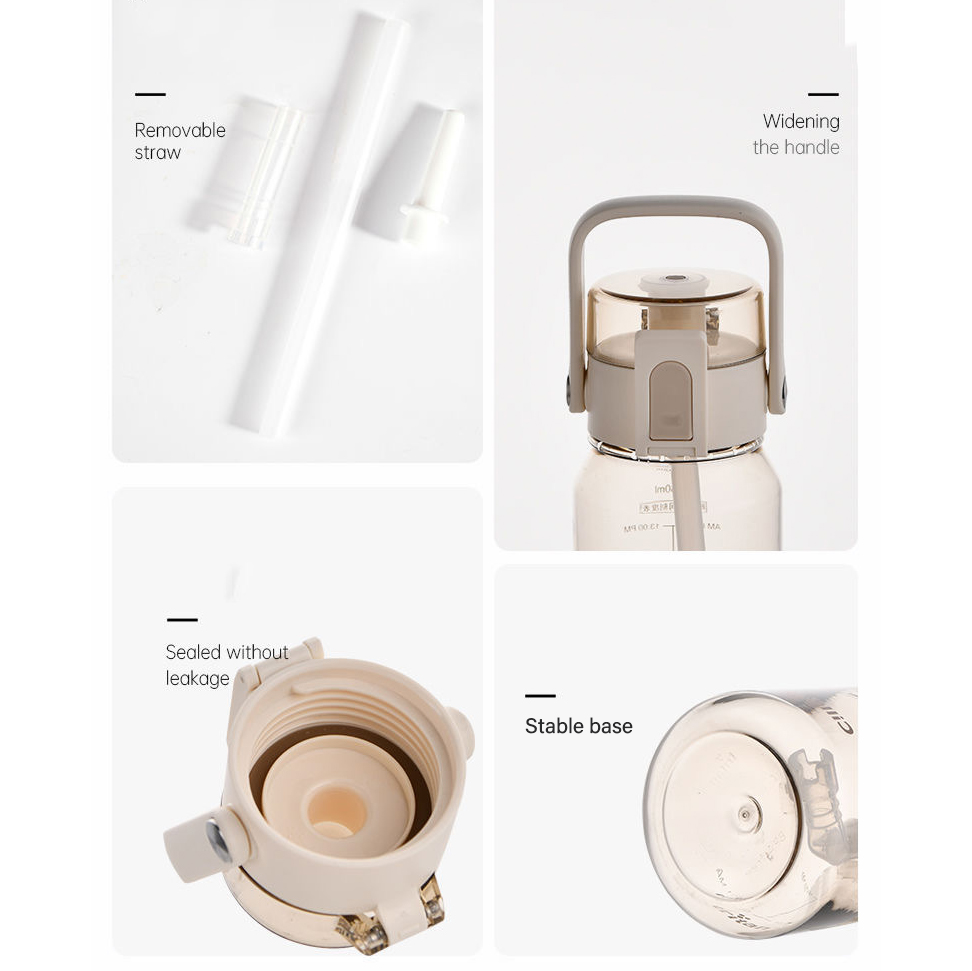 Cille Dodge 780ml Slim Travel Leakproof Tritan BPA-Free Water Bottle c/w Handle | Shopee Malaysia