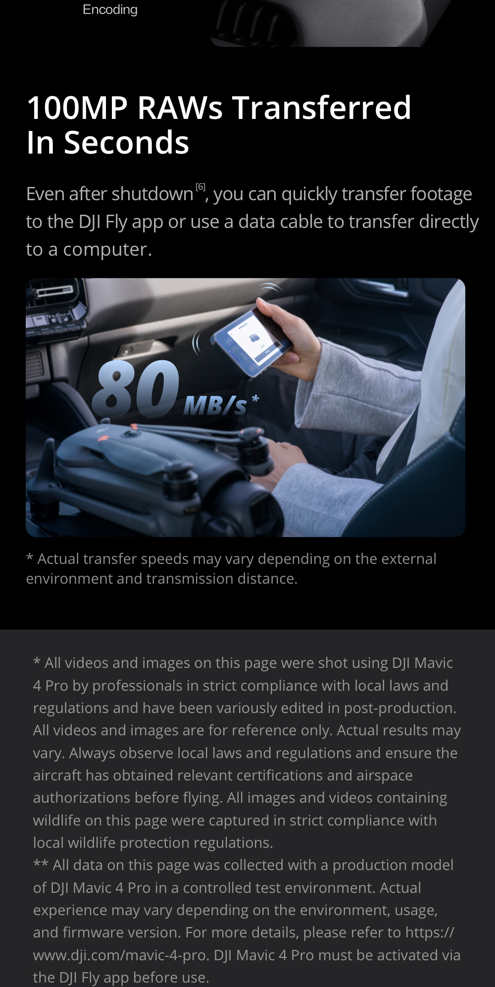 DJI Mavic 4 Pro - Camera Drone | 100MP 4/3 CMOS Hassalblad Camera | 360° Infinity Gimbal ...