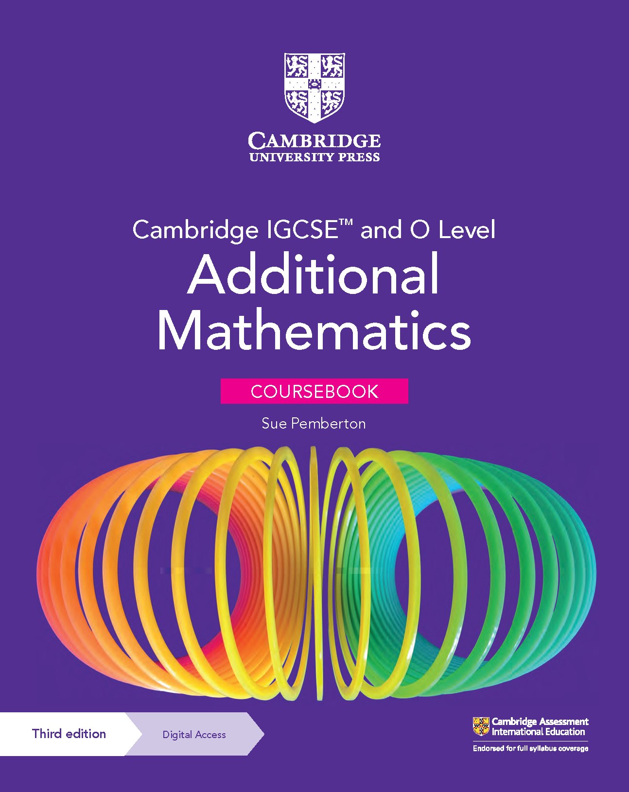 30.1 Latest New Cambridge IGCSE Add Math COURSEBOOK + Answer IGCSE ...