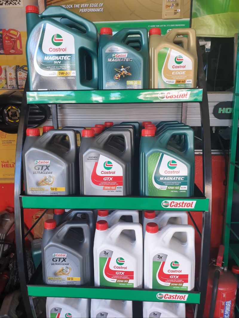 Castrol 100% original 10W-40 (4L) Synthetic Technology Engine Oil ...
