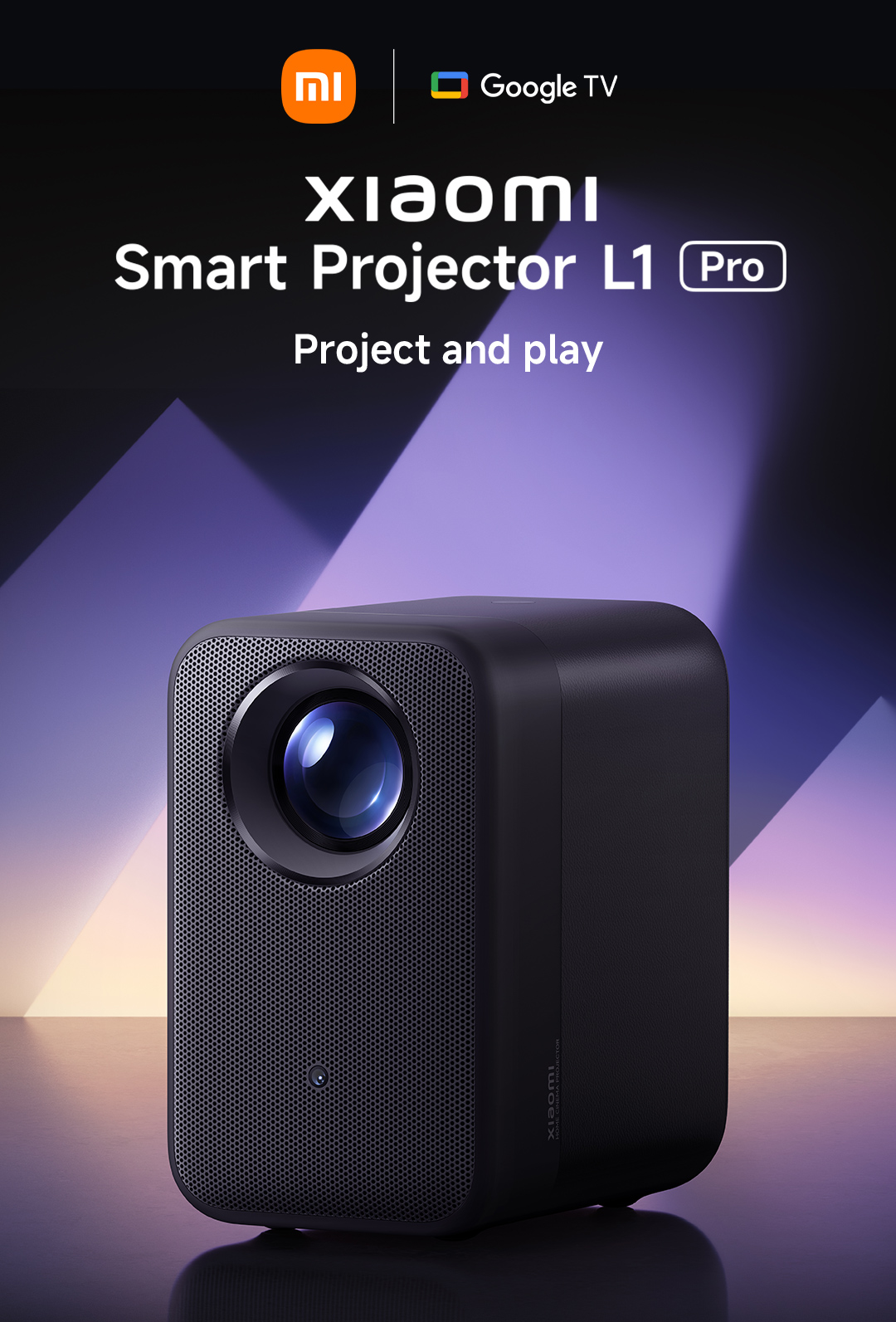 Xiaomi Smart Projector L1 Pro | Up to 120" FHD Projection | AI-Powered ...