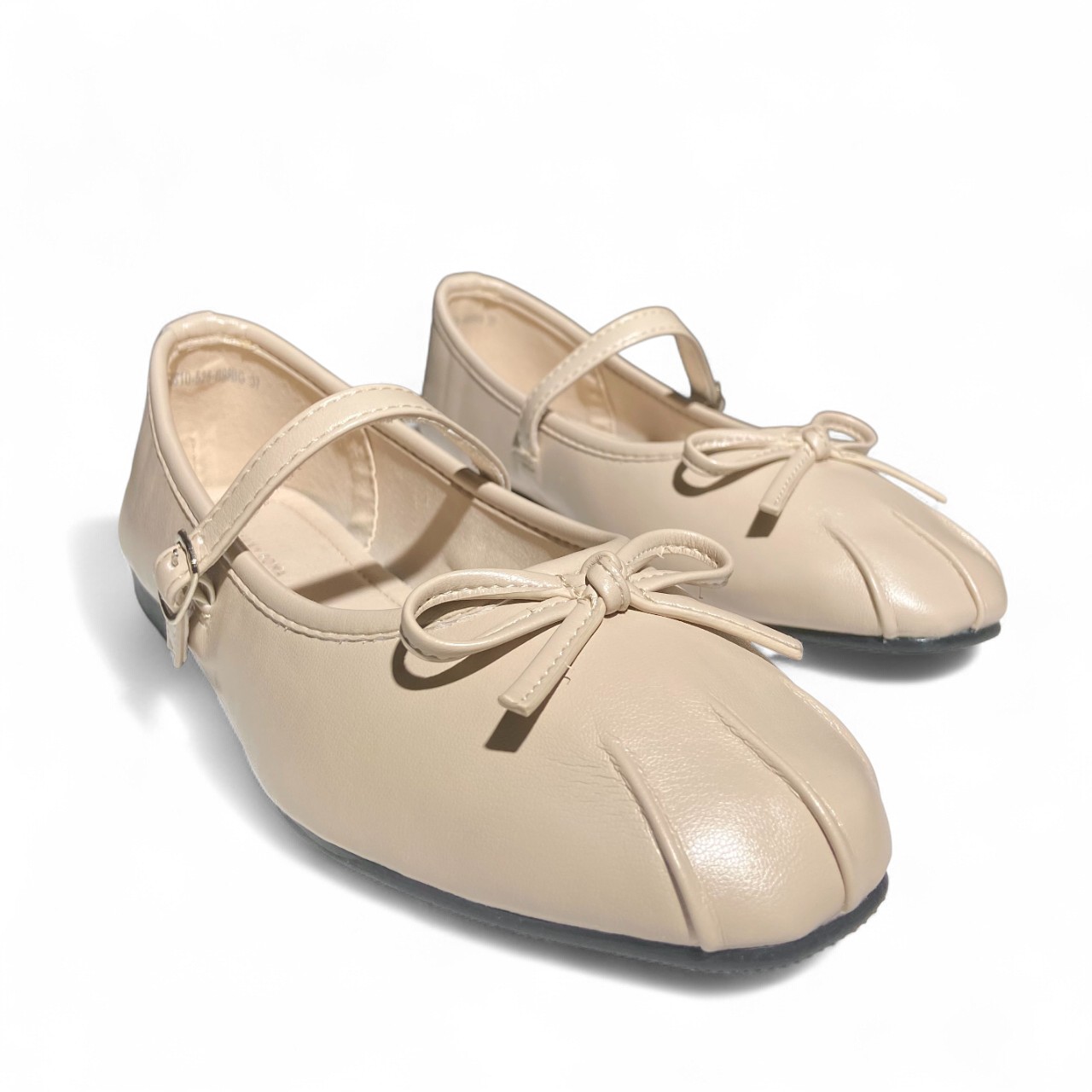 Bethany Roma Ladies Ribbon Mary Janes [Beige] - 19BRS10 | Shopee Malaysia