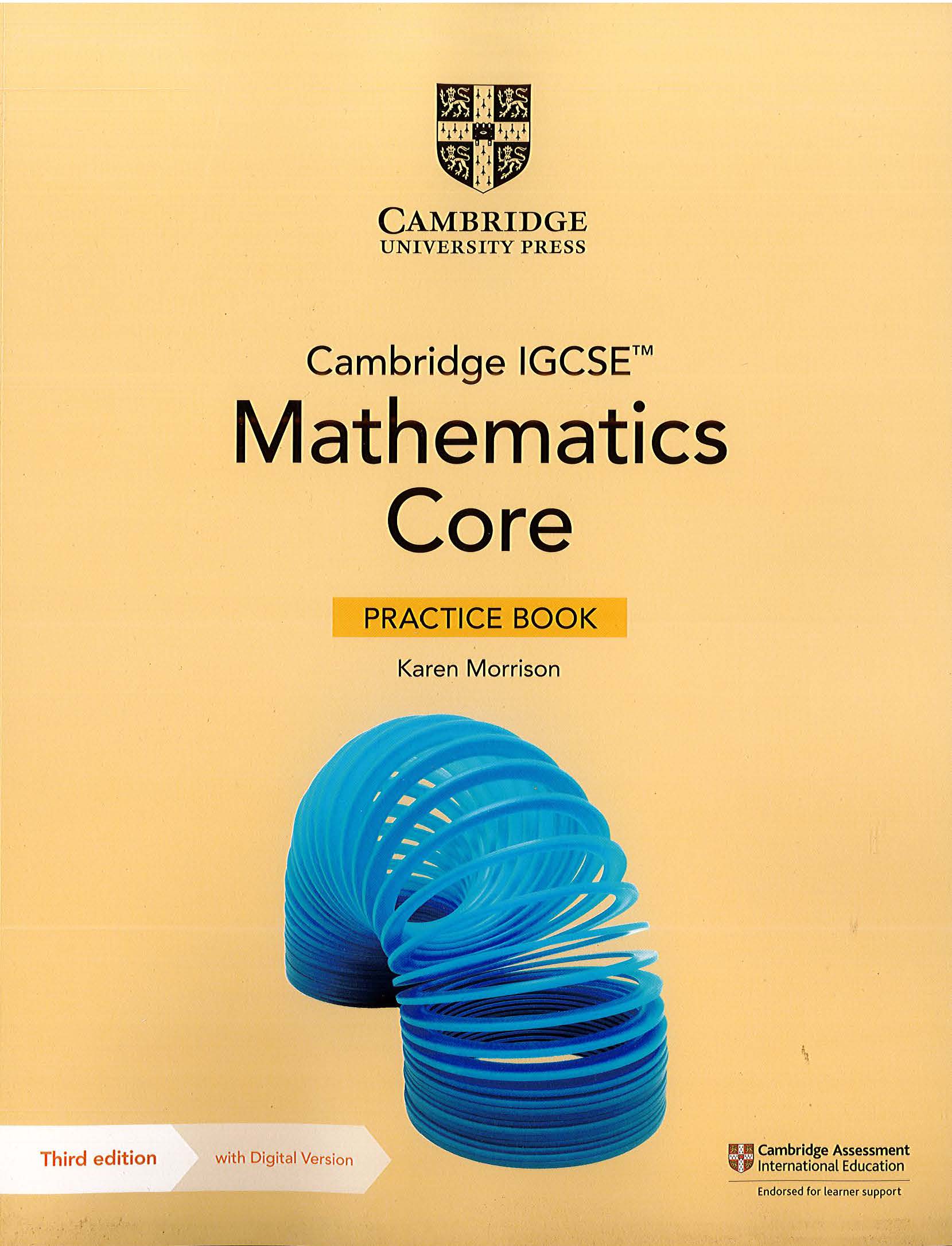 36.2 Cambridge IGCSE Mathematics Core PRACTICE BOOK + ANSWER IGCSE ...
