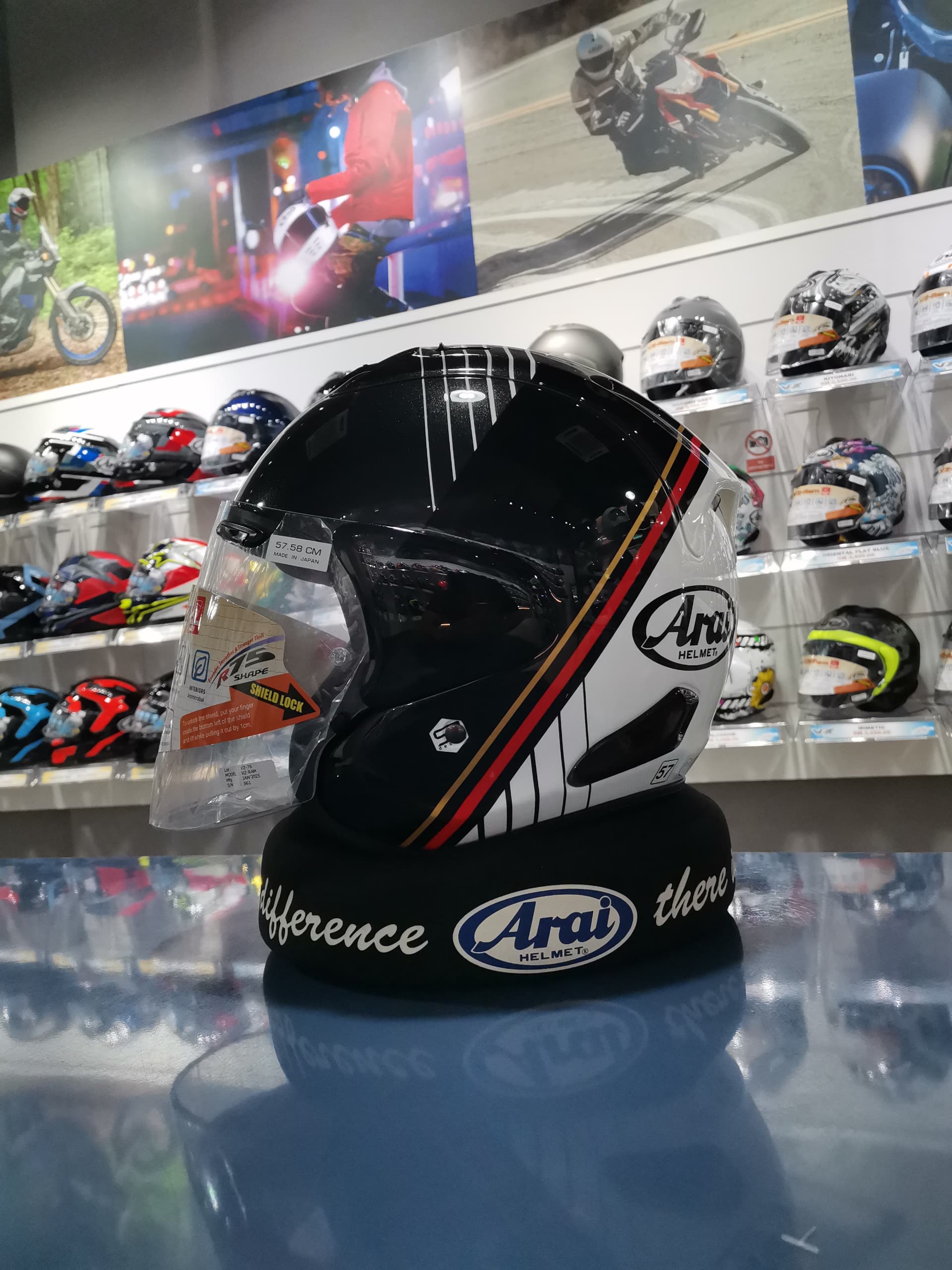 Arai VZ-Ram Temu White | Shopee Malaysia