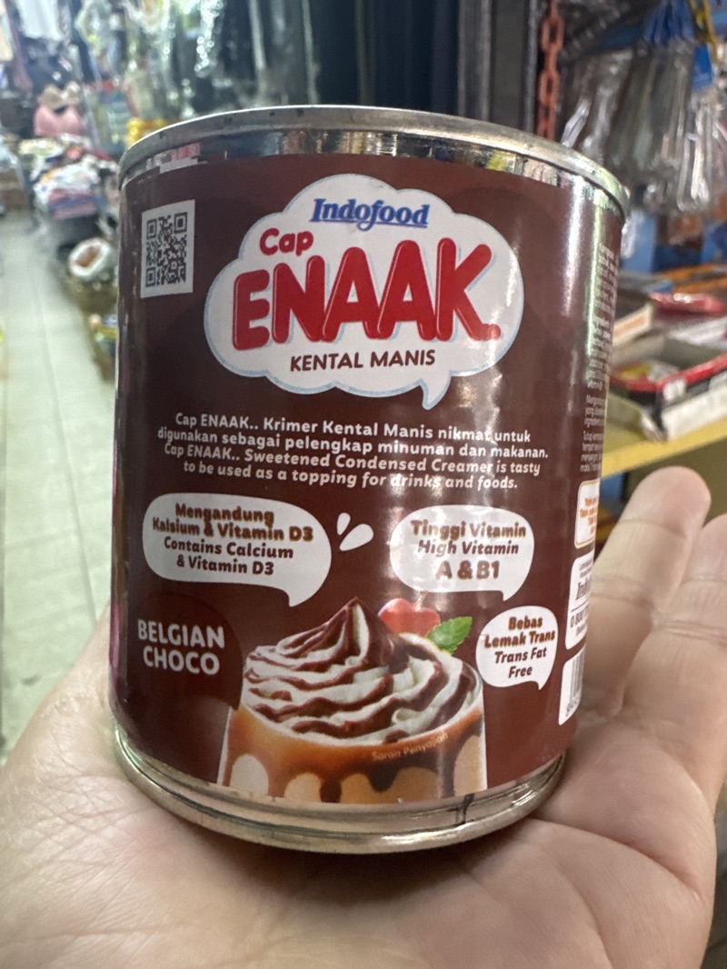 indofood cap Enaak kental manis - Belgian choco 370g | Shopee Malaysia
