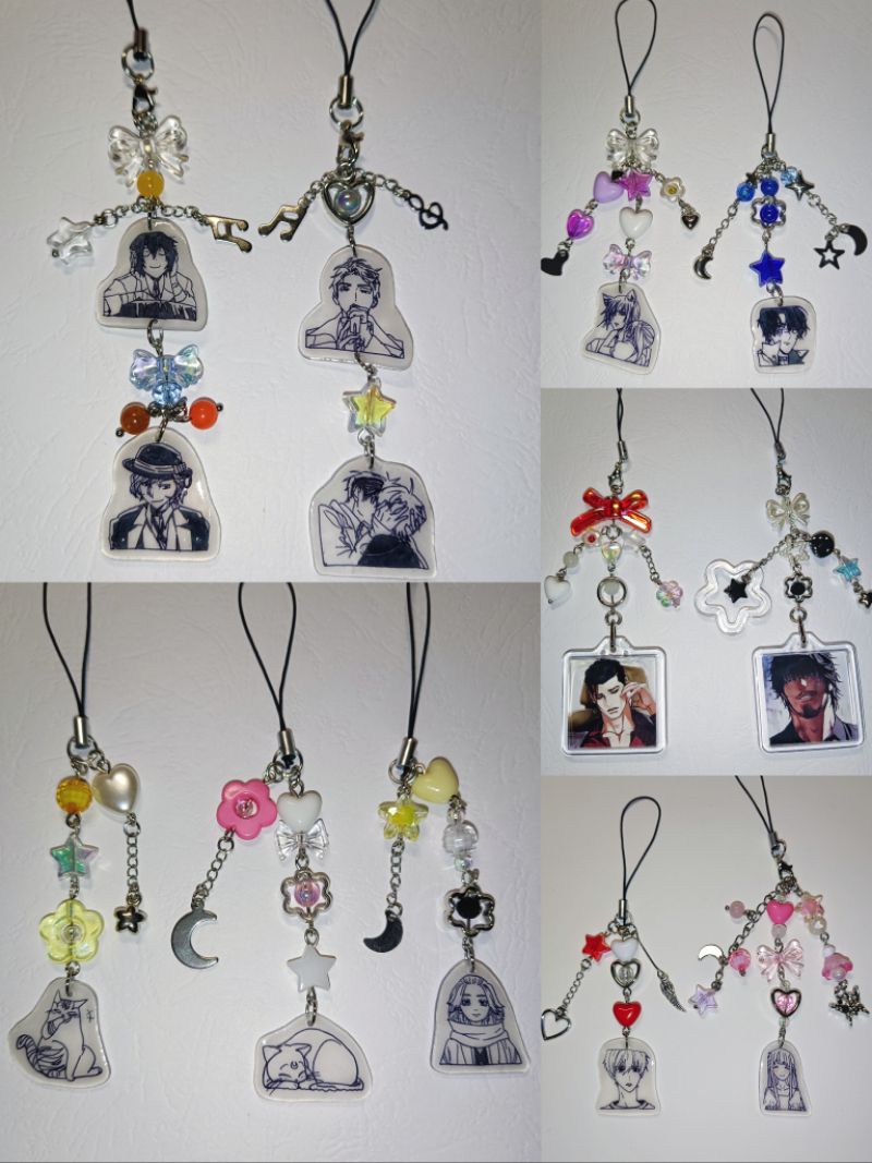 【PuCa】CUSTOMIZE PHONE STRAPS/KEYCHAIN/PHONE CHARMS/ANIME/MANGA/CUTE ...