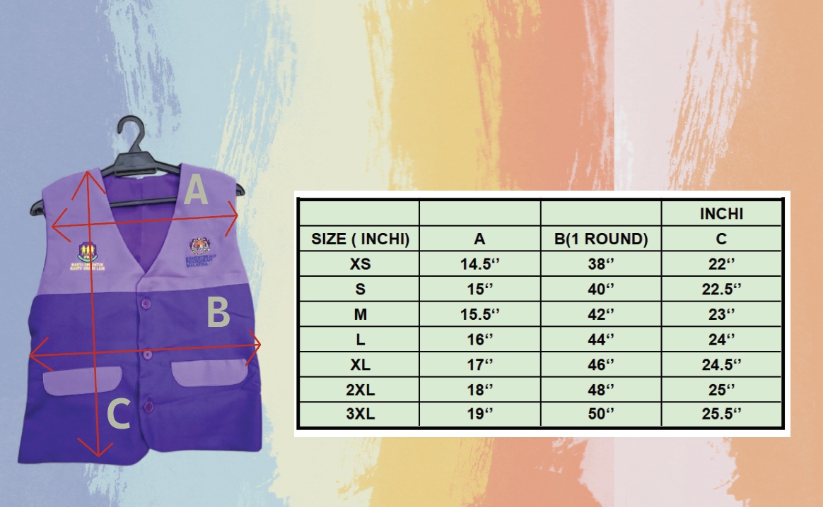 VEST PRS SIAP SULAM or Custom vest _ READY STOCK | Shopee Malaysia