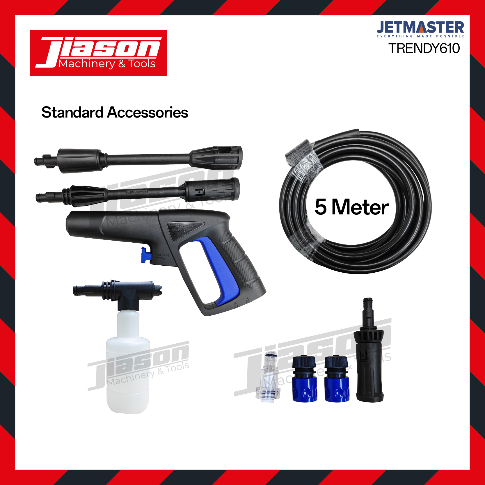 JETMASTER TRENDY610 High Pressure Cleaner / Washer 1400W | Shopee Malaysia