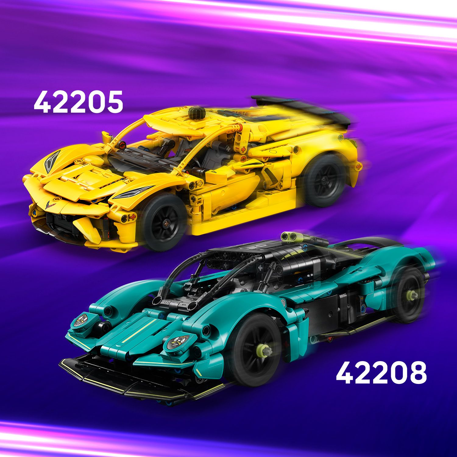 LEGO Technic 42208 Aston Martin Valkyrie (707 Pieces) | Shopee Malaysia