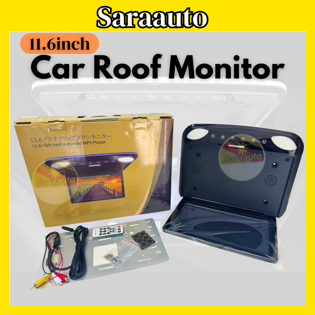 Car Roof Monitor 11.6 Inch Full HD 1080P Display Monitor TV MP5 USB SD ...