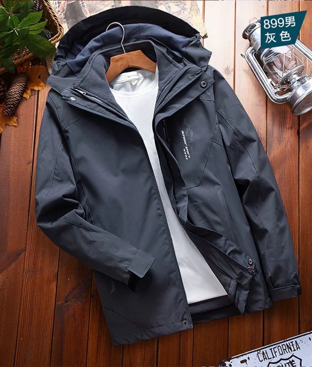 Winter Outdoor Jacket Men Windbreaker Waterproof Jacket Hiking Autumn ...