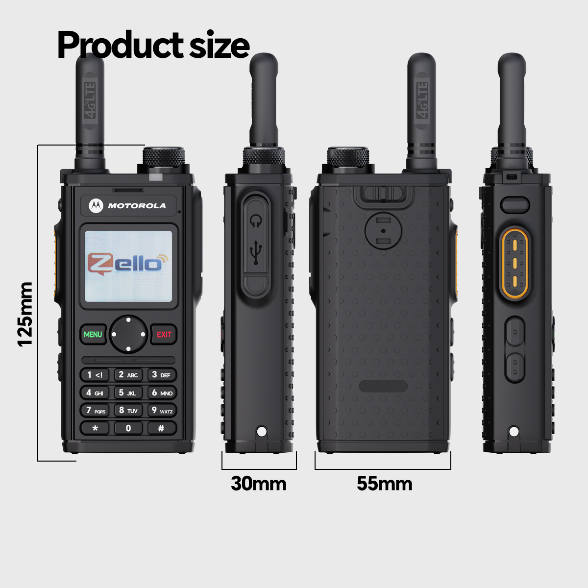 Motorola T92 5000KM Global 4G/5G/Wifi GPS Network RadioLong Range ...