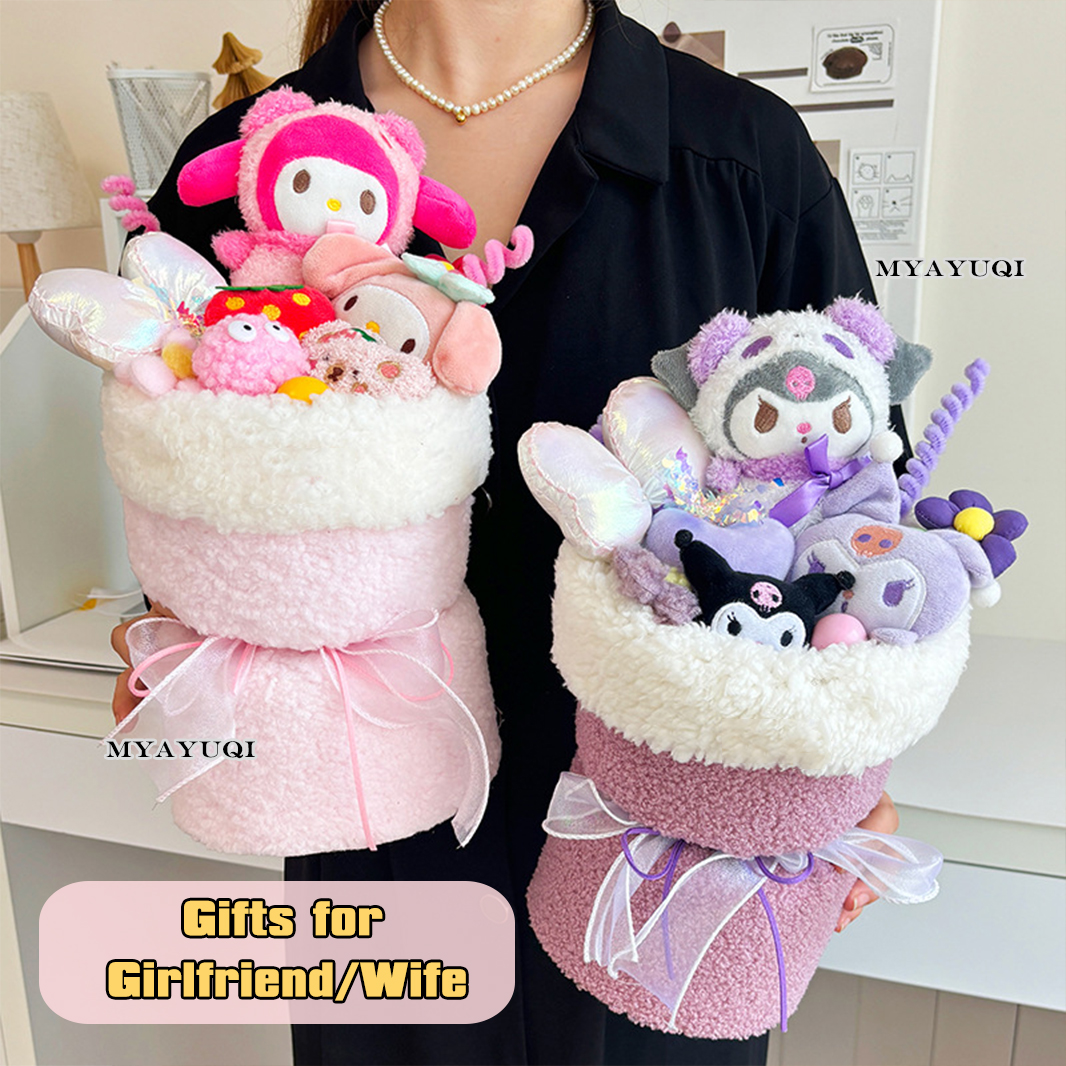 MyAyuqi Labubu Bouquet Labubu Flower Graduation Bouquet Convo Hadiah ...
