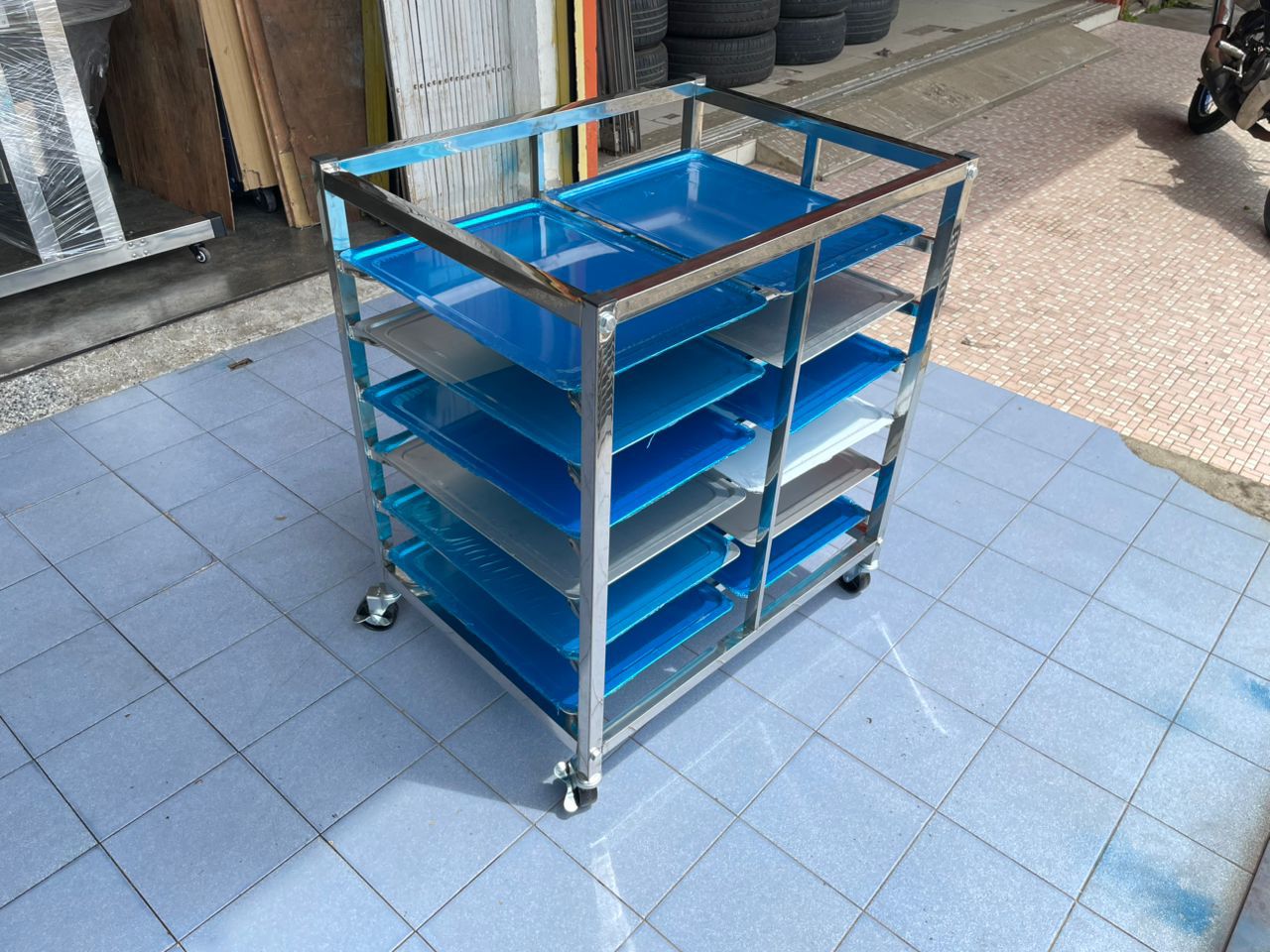 New Cooling Rack 6 Layer for CONVECTION OVEN tray(437mm x 315mm)SSCR6 ...