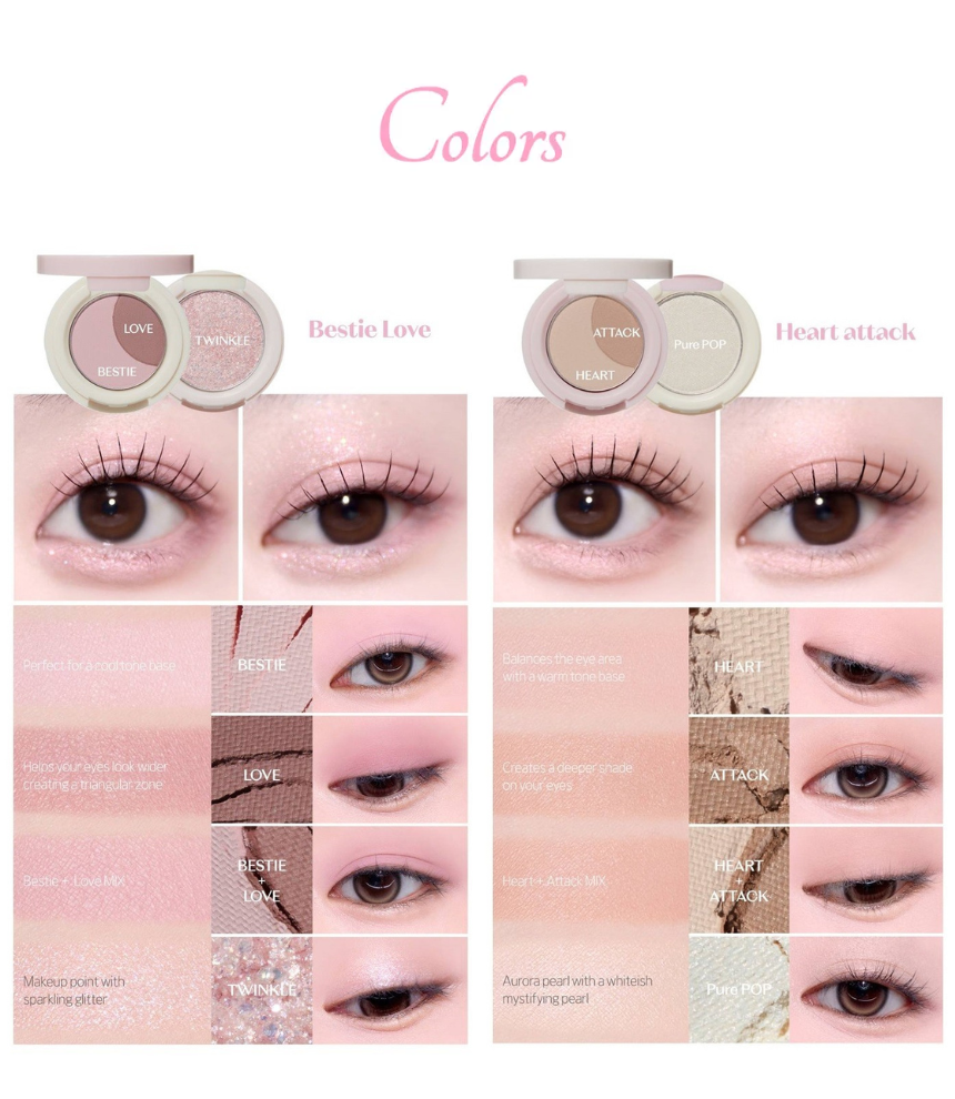 [NEW] ETUDE Look At My Eyes Duo - Dear My Bestie Collection (4 Colors ...