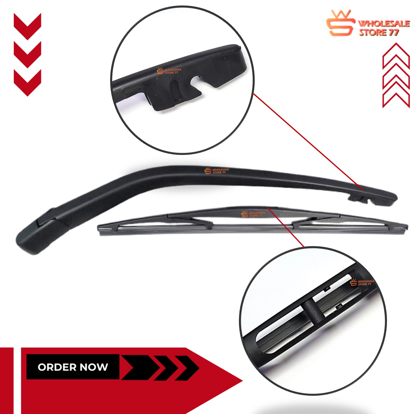 READY STOCK | PROTON EXORA 2009 - 2020 REAR WIPER ARM WITH BLADE Wiper ...