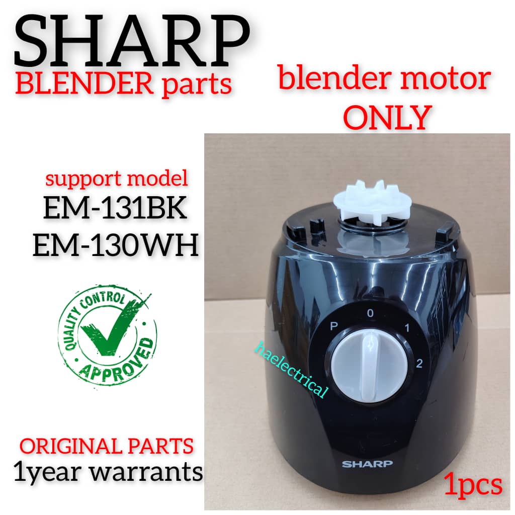 (Original) Sharp Blender Motor EM-131BK / EM-130WH (MOTOR ONLY, NOT ...