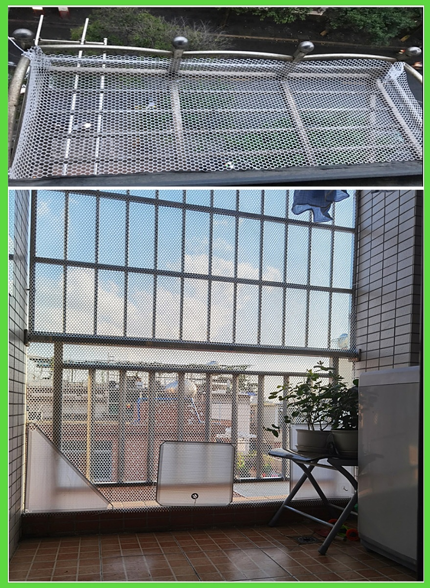 Jaring Pagar 0.5m/1m/2mWidth/Pet Proof Plastic Safety Net/Mesh Plastic ...