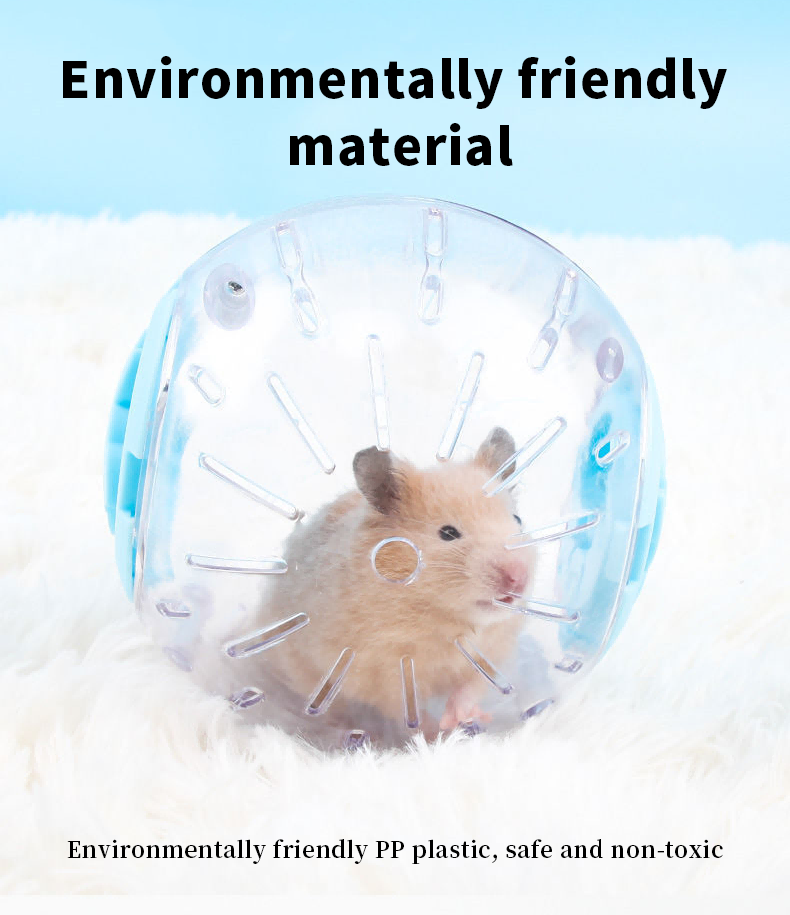 Hamster Transparent Sports Rolling Crystal Running Ball 12cm/14cm/16cm ...