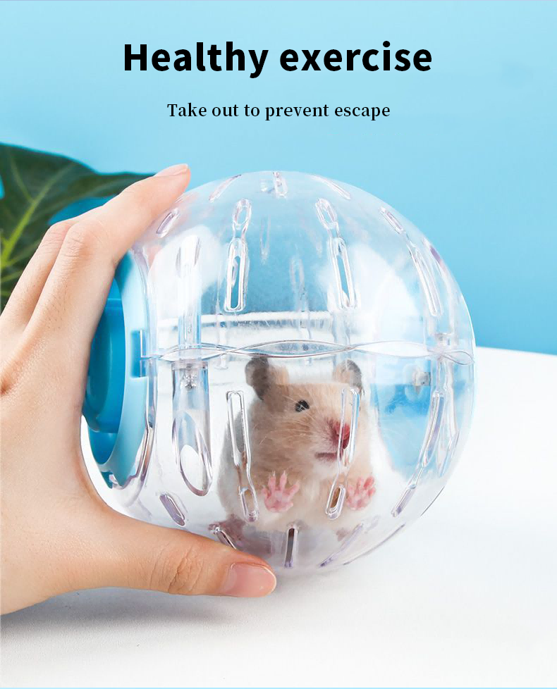 Hamster Transparent Sports Rolling Crystal Running Ball 12cm/14cm/16cm ...