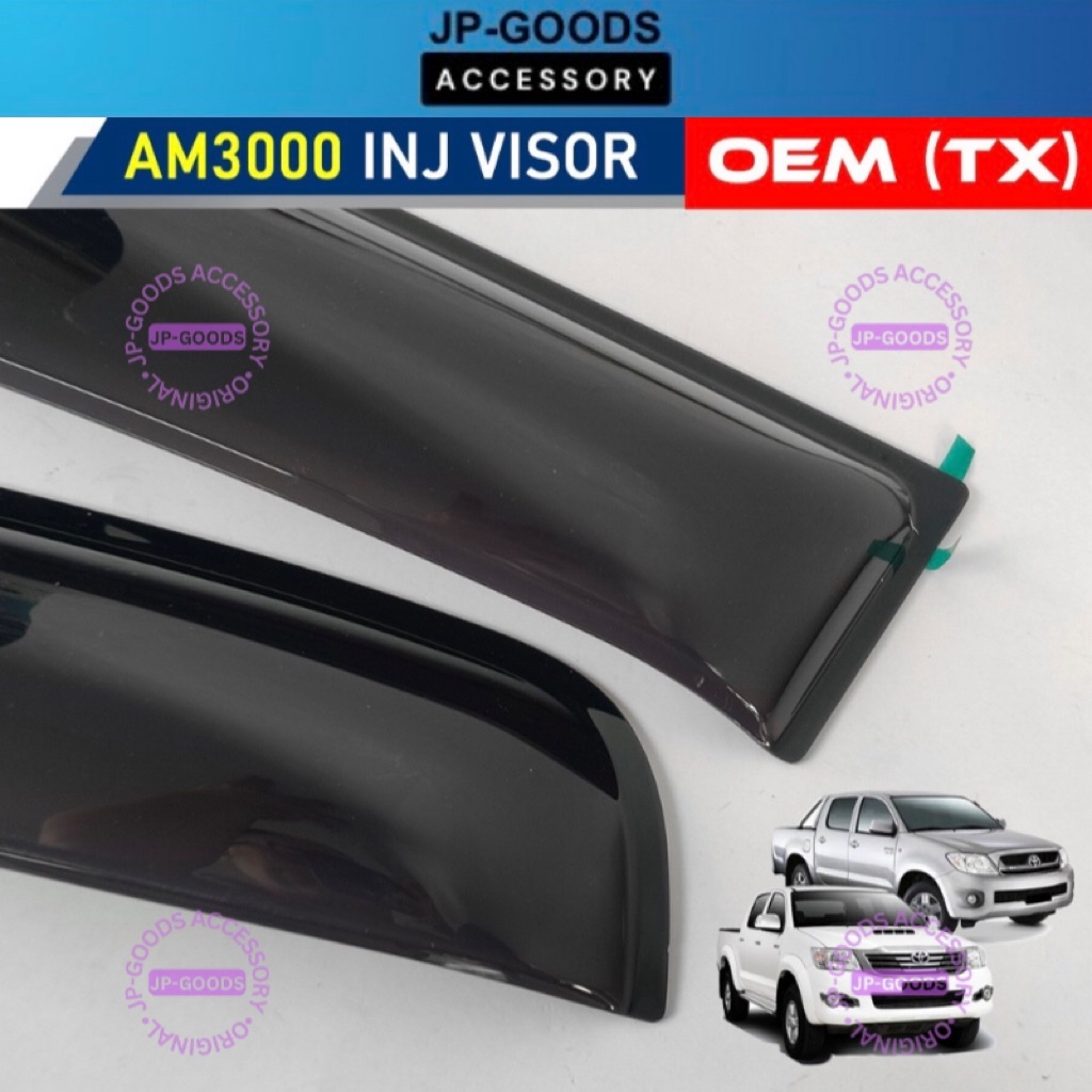 Toyota Hilux Vigo 2005-2015 Door Visor OEM Type / Window Vent Visor ...