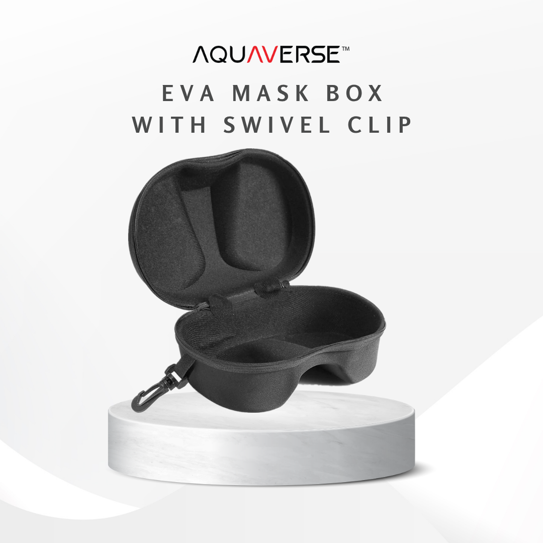 AQUAVERSE Eva Mask Box Diving Mask Box Mask Storage Mask Container Mask ...
