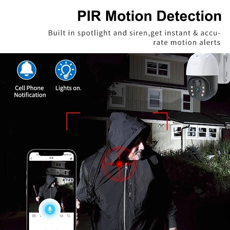 Solar outdoor camera Wireless Dual lens Wifi waterproof 4G V360 cctv ...