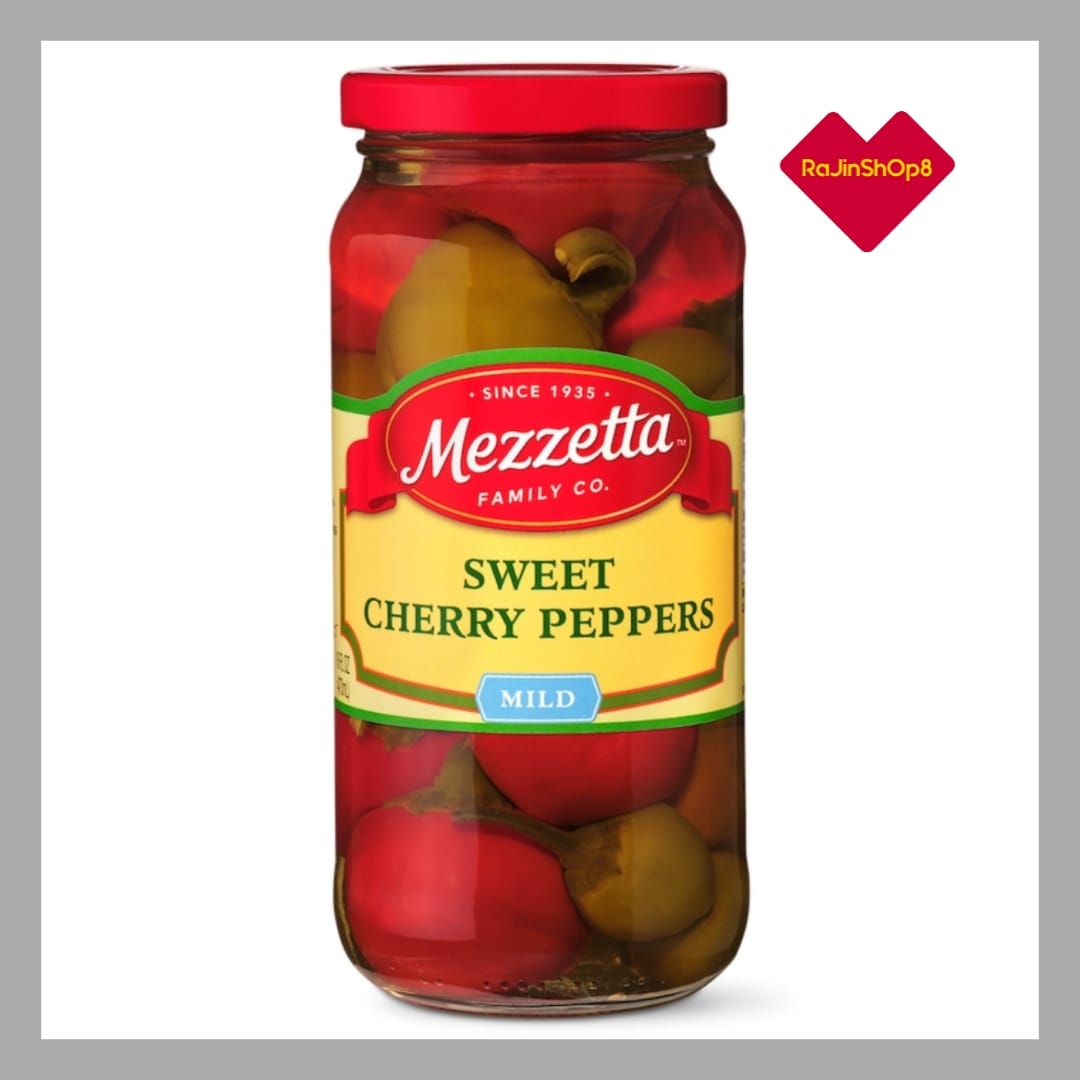 MEZZETTA Peppers - Sweet Cherry Peppers / Sliced Hot Cherry Peppers ...
